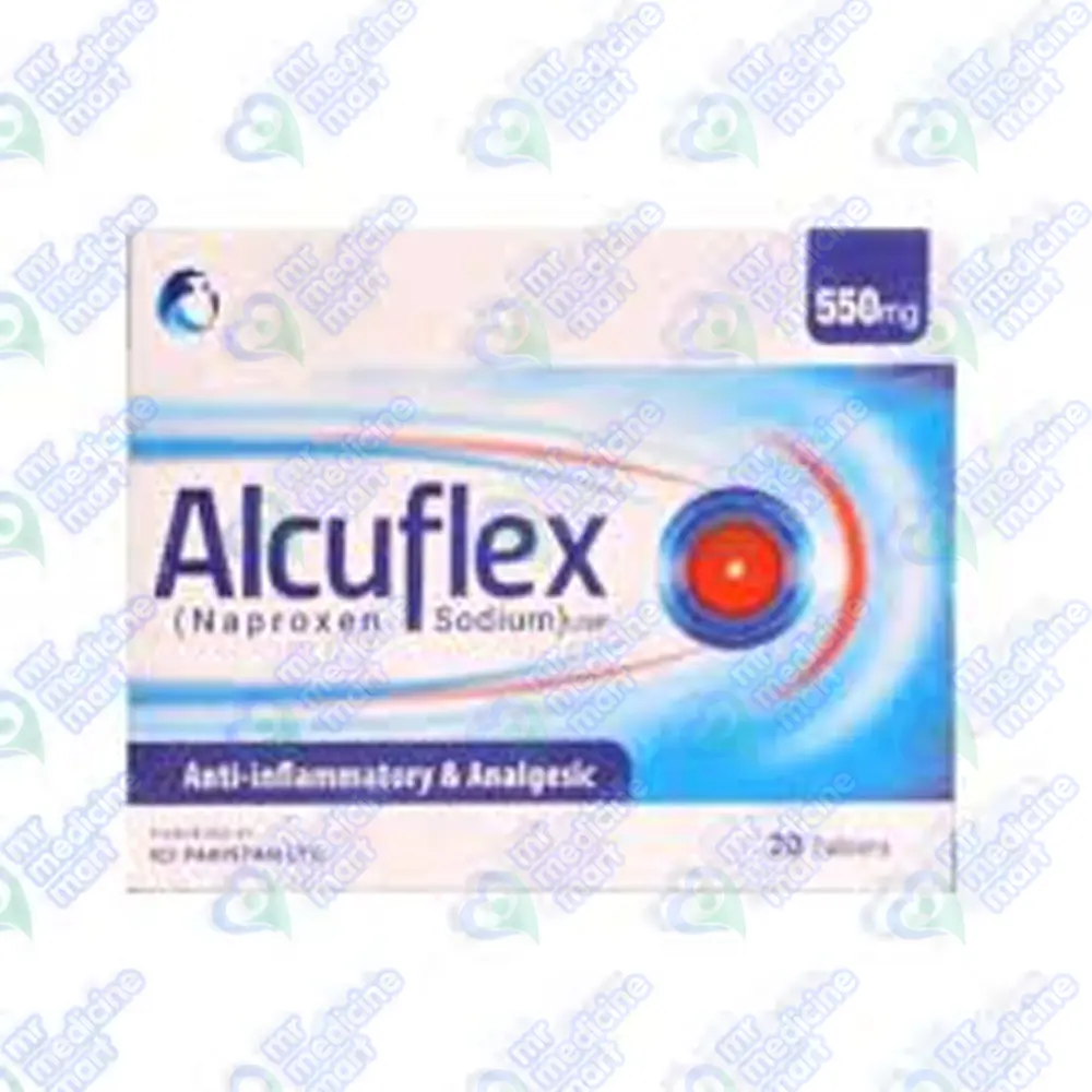 Alcuflex 550mg Tablet (Naproxen/Sodium) Price In Pakistan I Uses