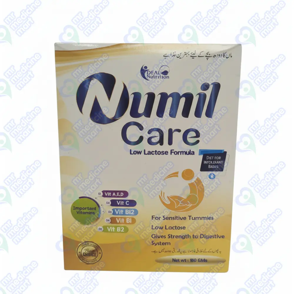 Buy Numil Care Low Lactose Formula 180gm Online In Pakistan