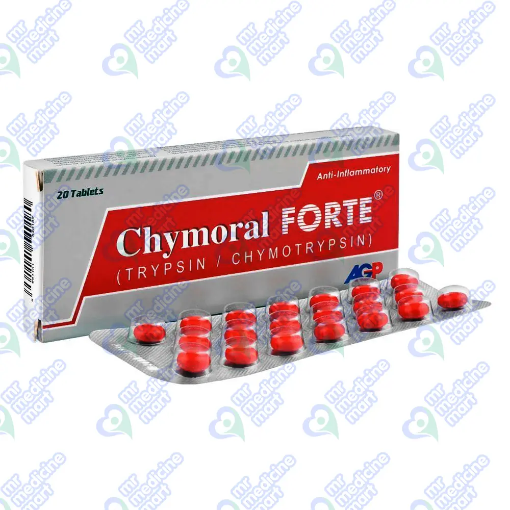 Chymoral Forte Tablet (Trypsin/Chymotryspsin) Price In Pakistan