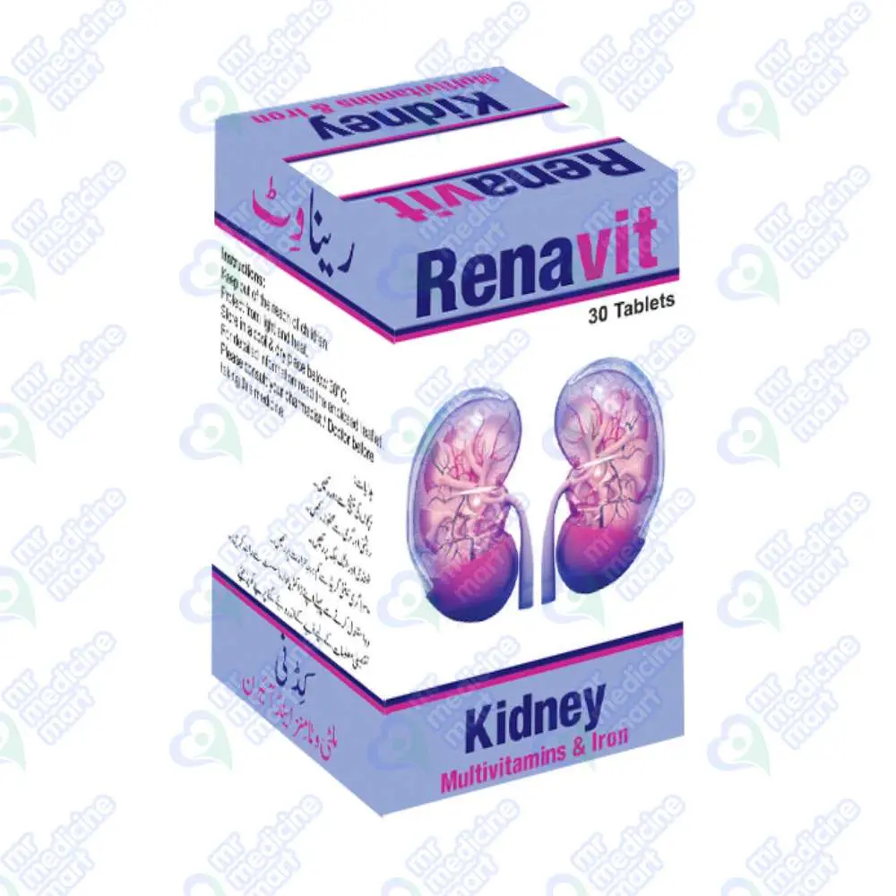 Renavit Tablet For Kidney Support Price In Pakistan I Uses
