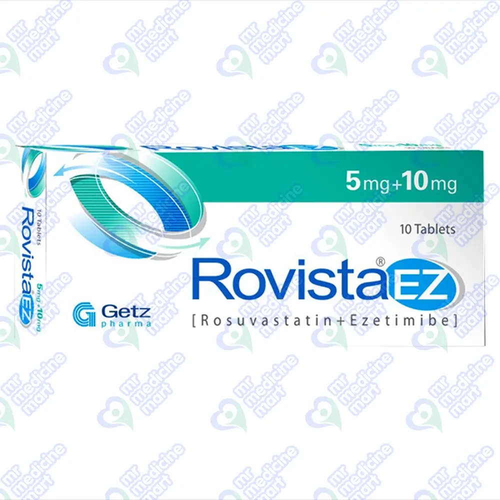 Rovista Ez 5mg/10mg Tablet Price In Pakistan | Mr Medicine Mart