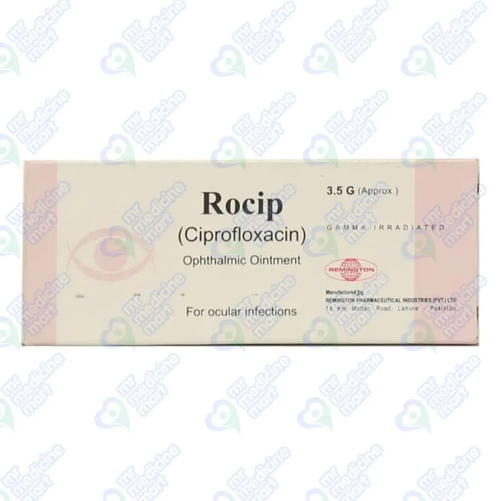 Rocip Ophthalmic Ointment 3.5g | Mr Medicine Mart