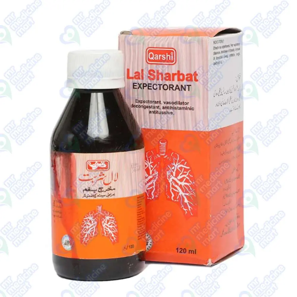 Lal Sharbat Syrup 120 Ml | Mr Medicine Mart
