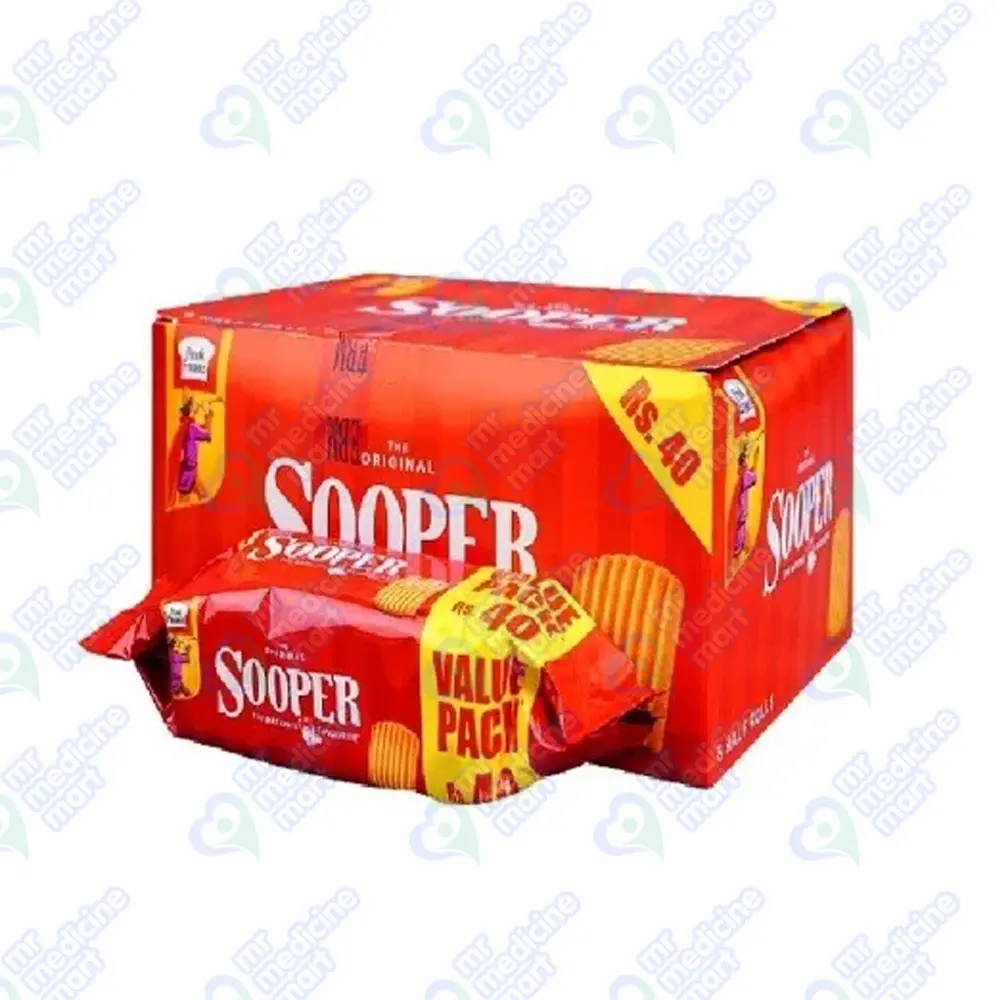 Sooper Original Biscuit Half Roll 40rs(1x8) | Mr Medicine Mart