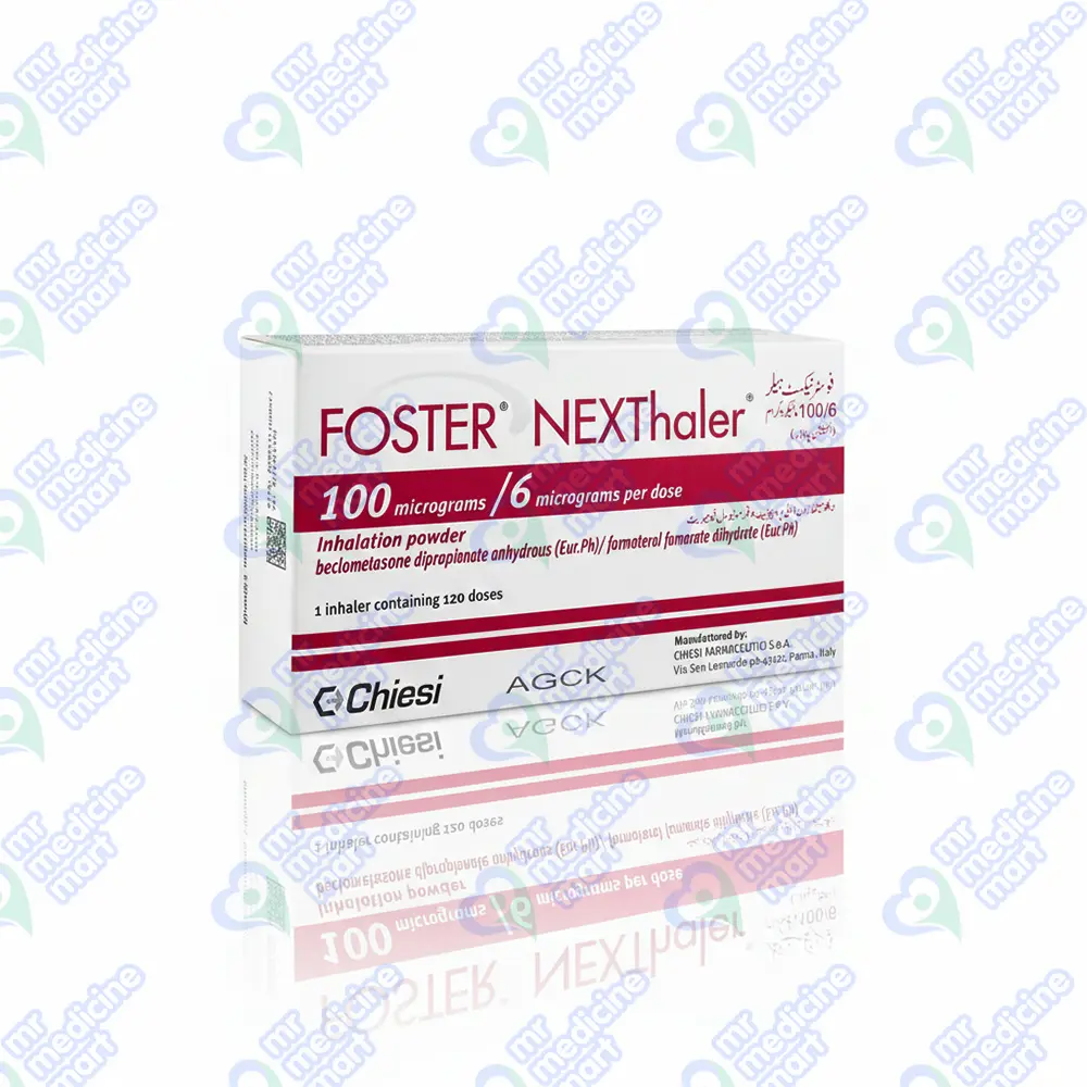 Foster Nexthaler 100/6mg Inhalation Powd | Mr Medicine Mart