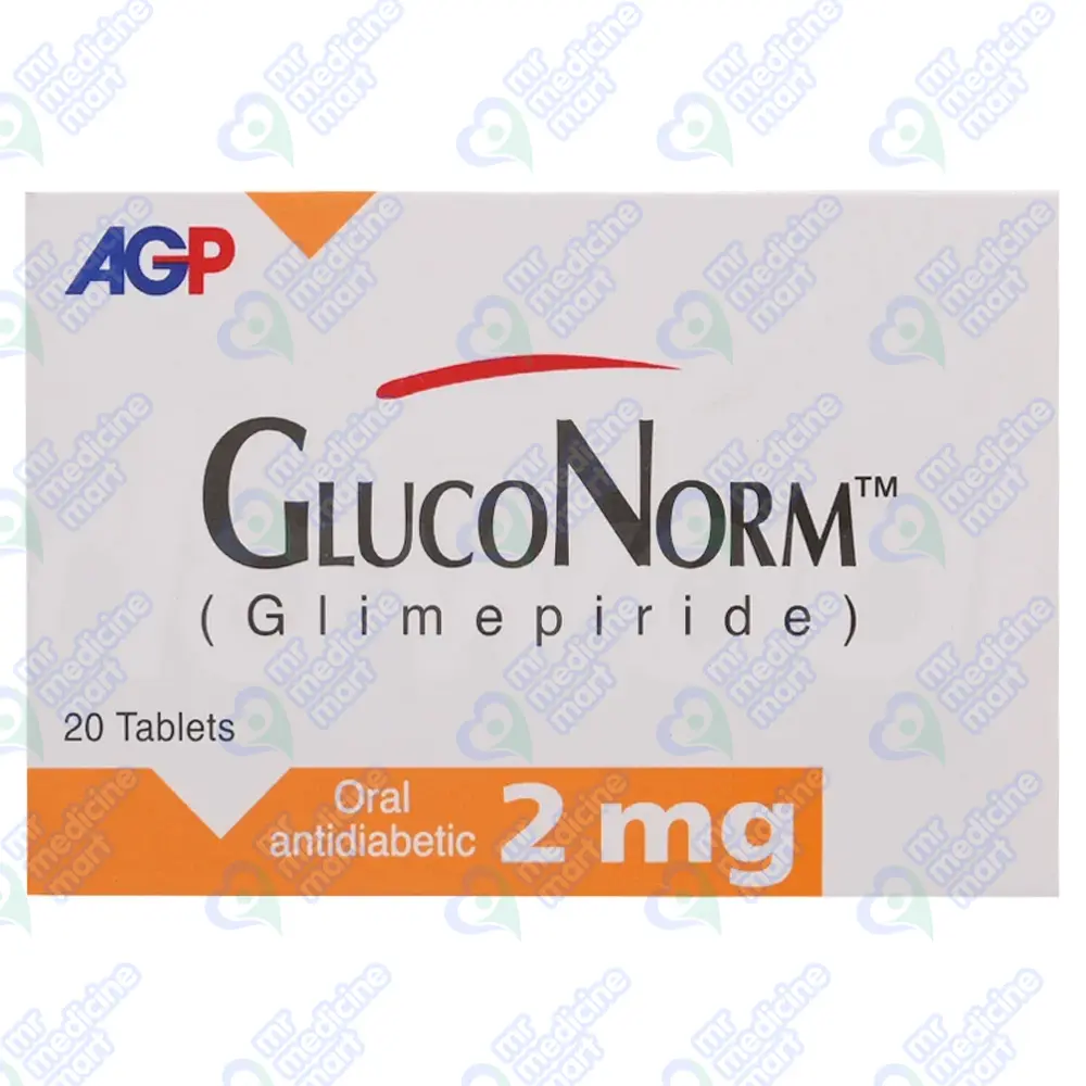 Gluconorm 2mg Tablet | Mr Medicine Mart