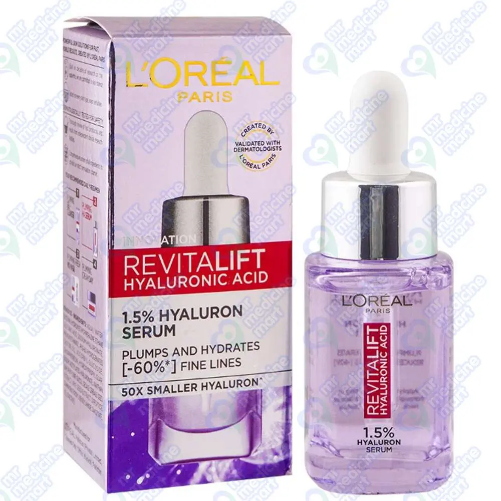 Loreal Paris Revitalift Hyaluronic 15ml | Mr Medicine Mart