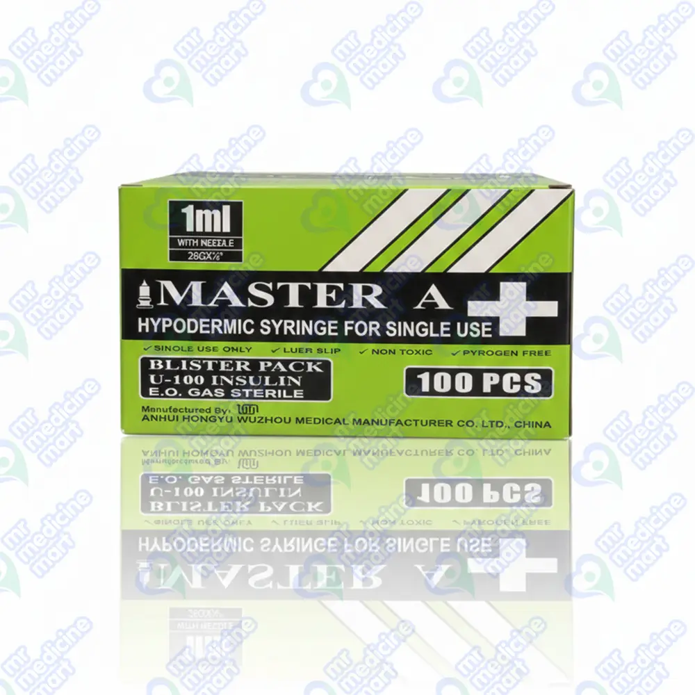 Master 1ml CC Syringe | Mr Medicine Mart