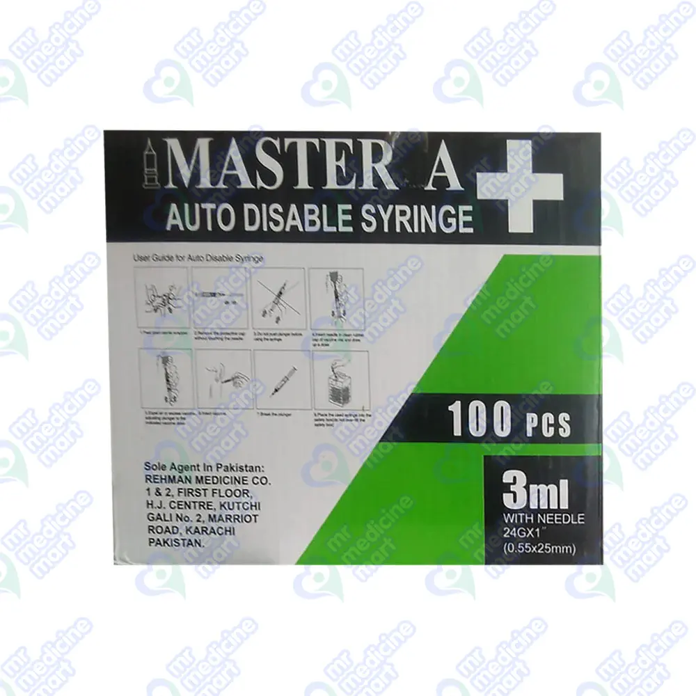 Master 3ml Syringe | Mr Medicine Mart