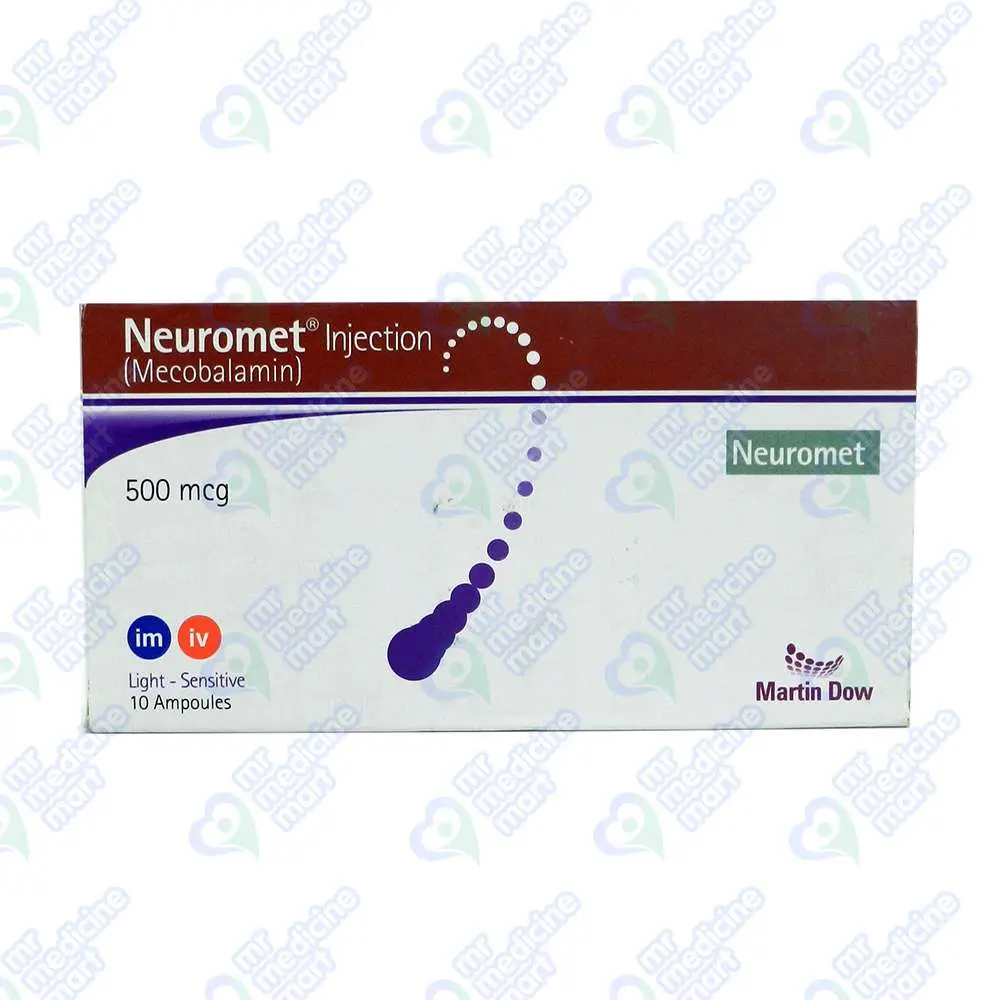 Neuromet 500mcg Injection 1 Amp | Mr Medicine Mart