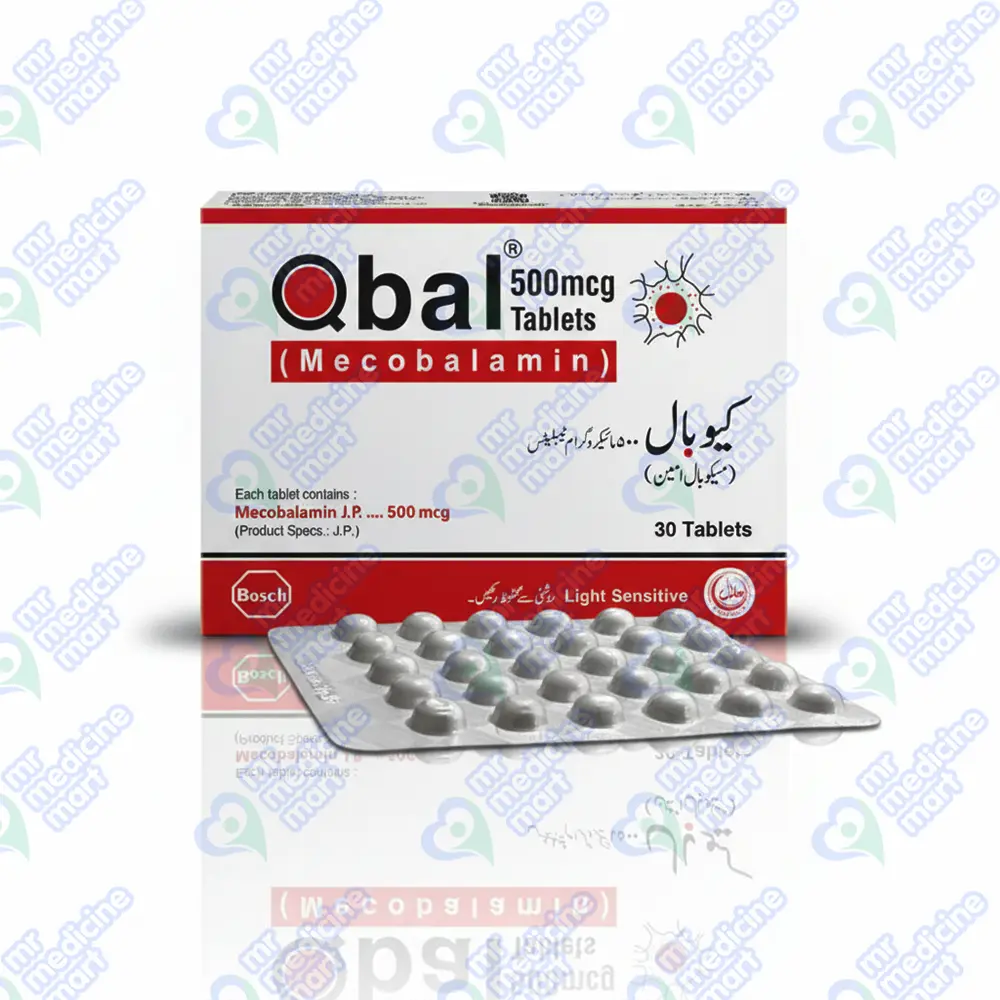 Qbal 500mcg Tablet 15's(old) | Mr Medicine Mart