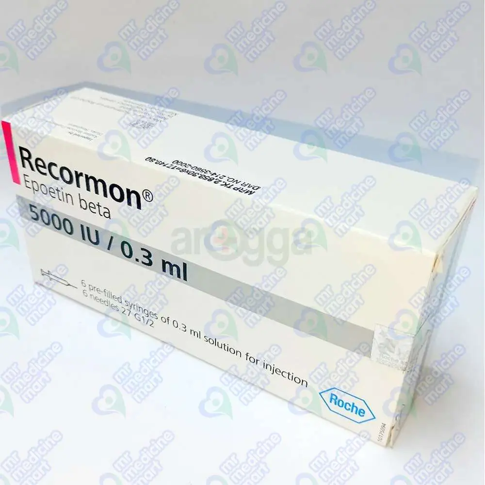 Recormon Injection 5000 IU / 0.3 Ml | Mr Medicine Mart