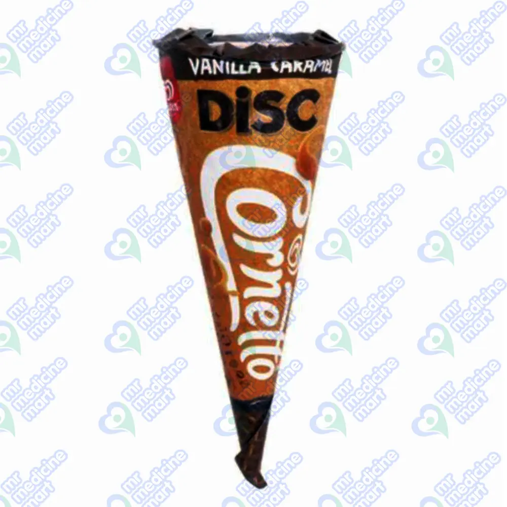 Cornetto Caramel Vanilla Disc 180Rs Wall's | Mr Medicine Mart