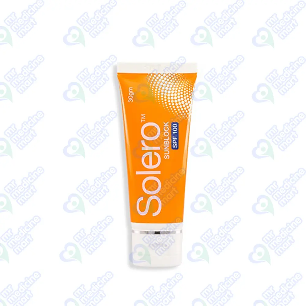 Solero SPF 100 30g | Mr Medicine Mart