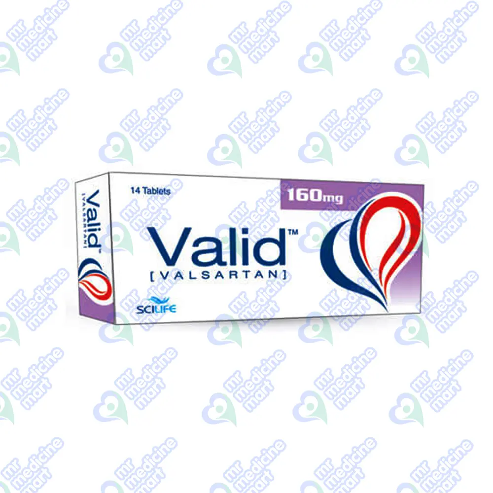 Valid 160mg Tablets 14's | Mr Medicine Mart
